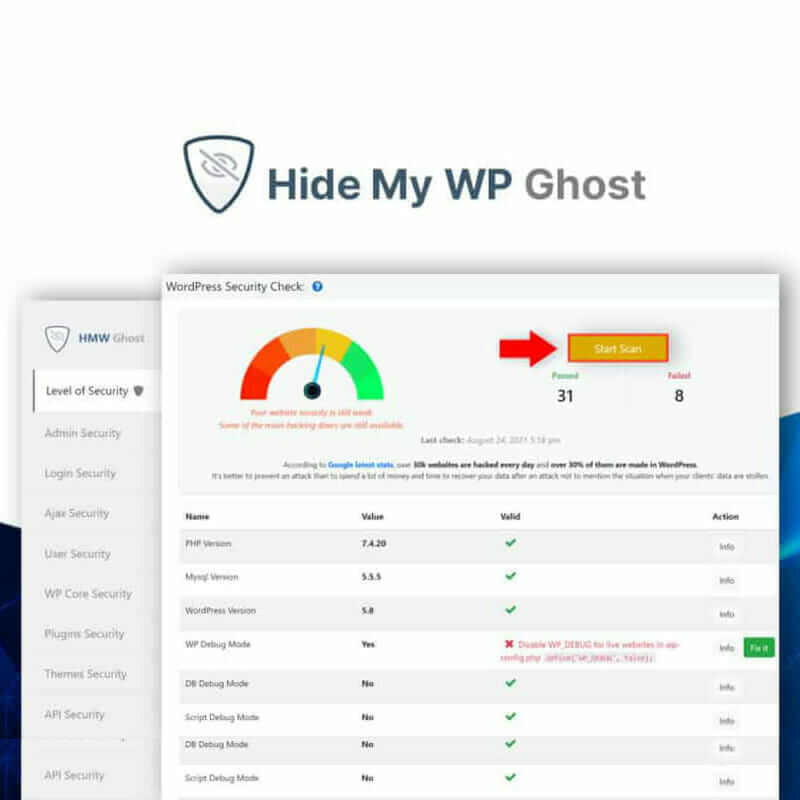 Hide My WP Ghost - MissYano Hide My WP Ghost - MissYano